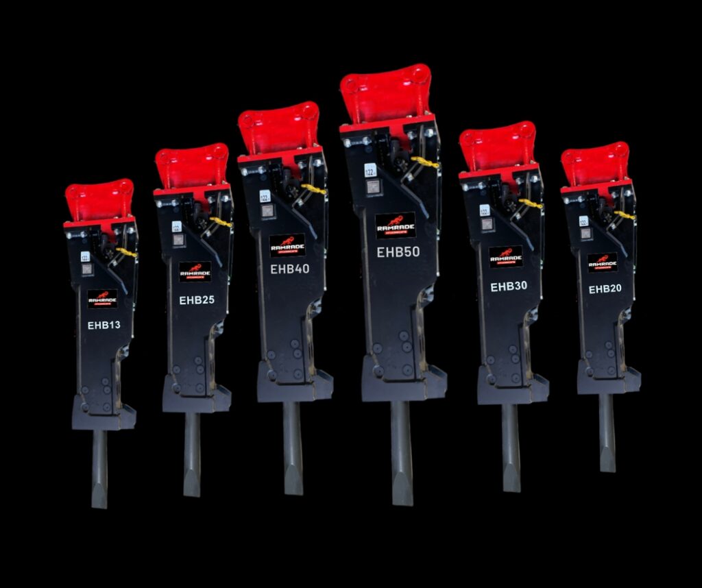 RAMRADE Rock Breakers by Everdigm - Excavator Attachment
