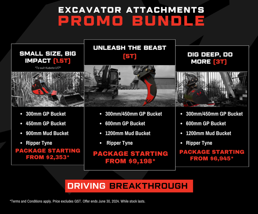 End of Financial Year Bucket Package 2024 - RAMRADE Attachments